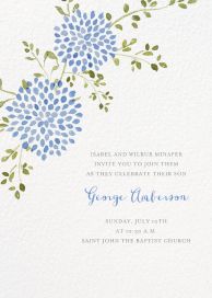 First Holy Communion Blank Invitations