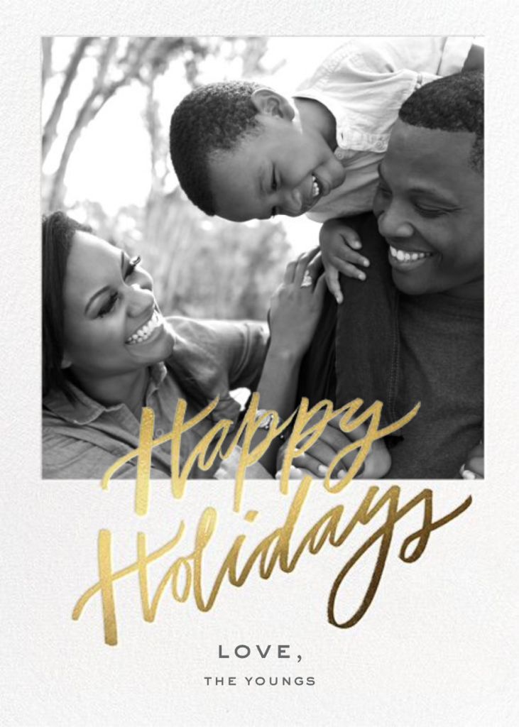 Happy Golden Days - Holiday Card | Send online instantly | Track opens