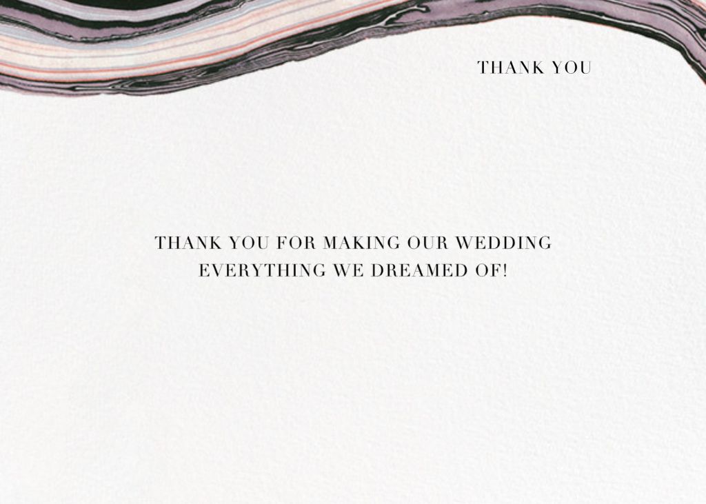 Marbleized (Stationery) - Thank You Card | Send online instantly ...