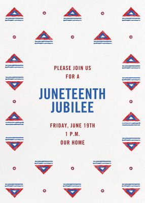 Juneteenth invitations | Send online instantly | RSVP tracking