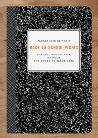 Back to School Invitations | Send online instantly | RSVP tracking