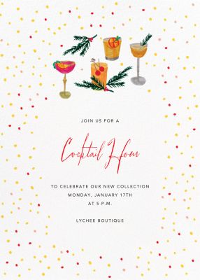Corporate Cocktail Party Invitations | Paperless Post
