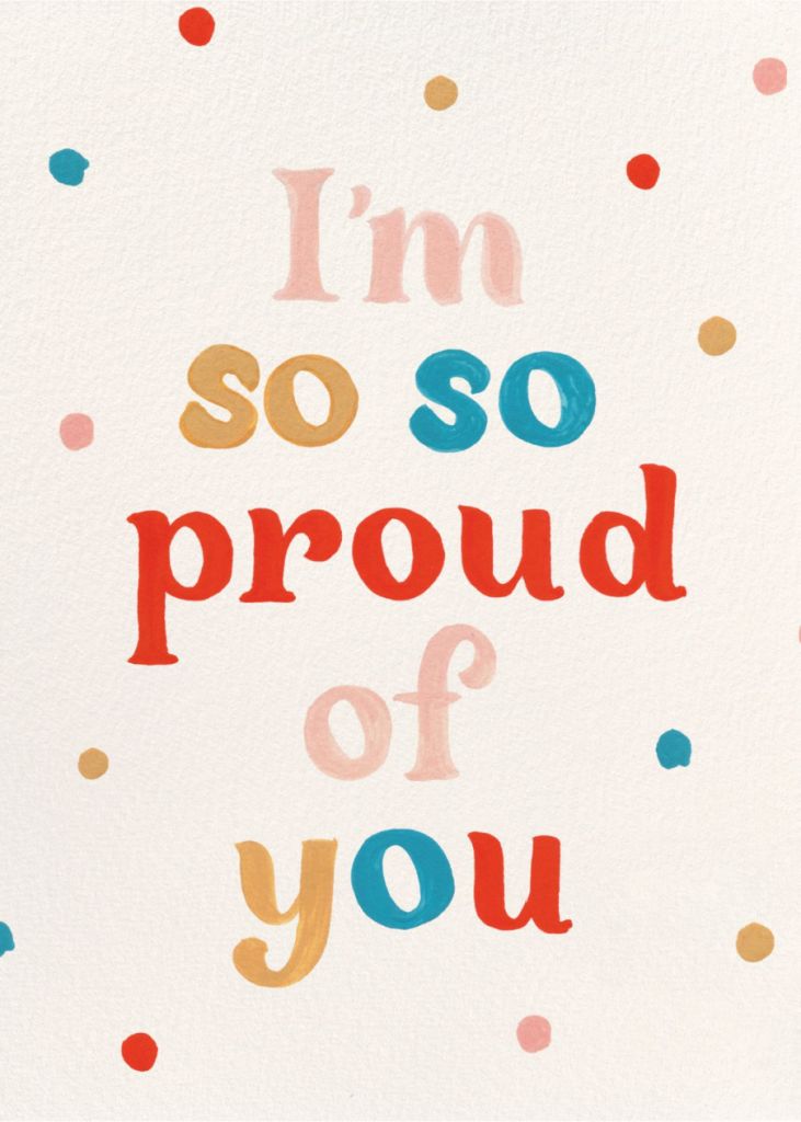 Dotted Declaration Card