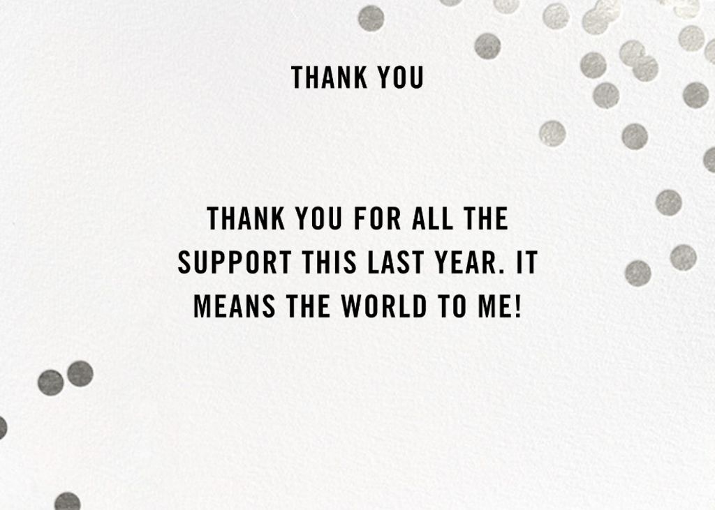 Confetti (Stationery) - Thank You Card | Send online instantly | Track ...