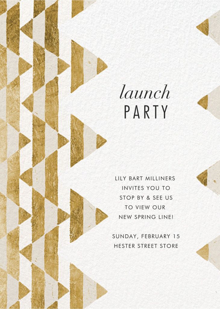 Tilt - Launch Party Invitation | Send online instantly | RSVP tracking