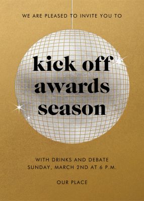 Viewing Party Invitations | Send online instantly | RSVP tracking