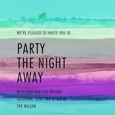 Online Party Invitations | Send online instantly | RSVP tracking