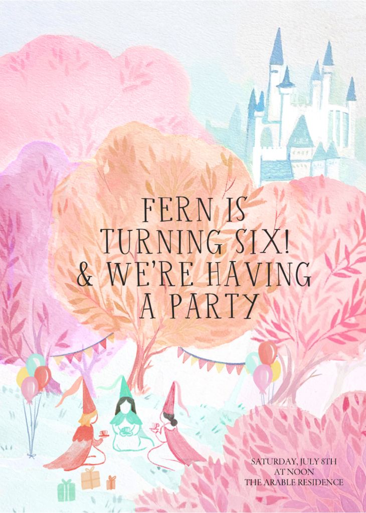 Birthday Realm - Birthday Invitation | Send online instantly | RSVP ...