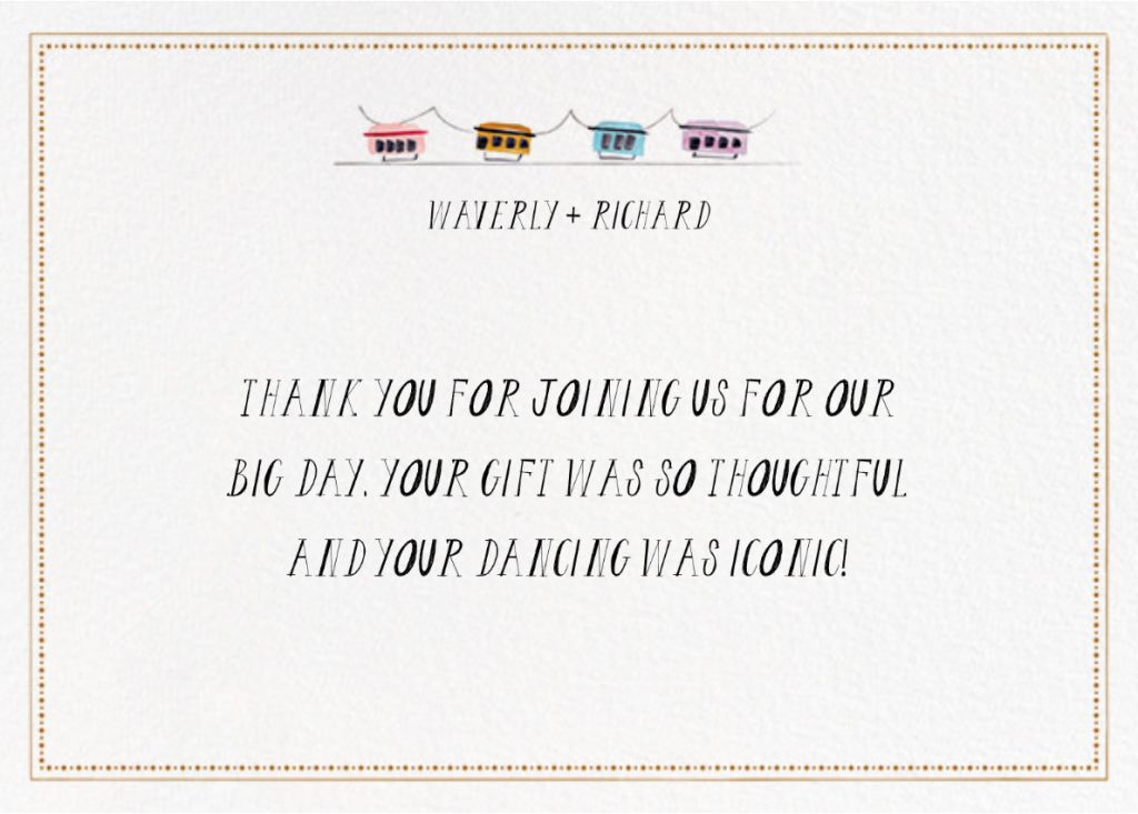 Miss Golden Gate (Stationery) - Stationery | Send online instantly ...