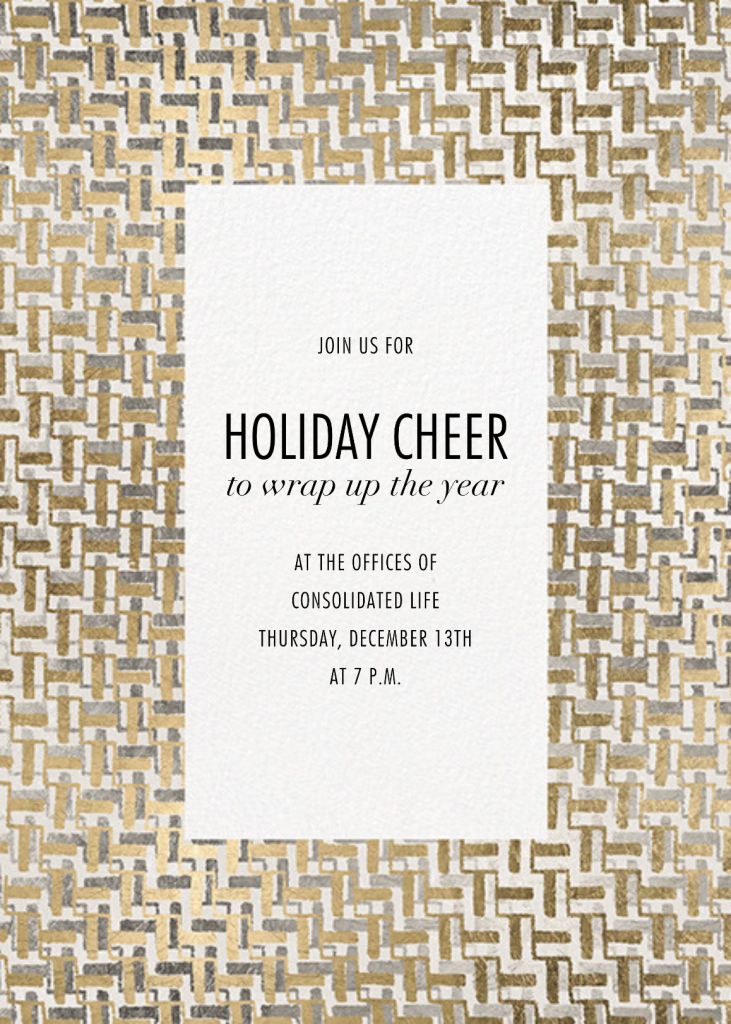 Alchemy - Corporate Holiday Party Invitation | Send online instantly ...