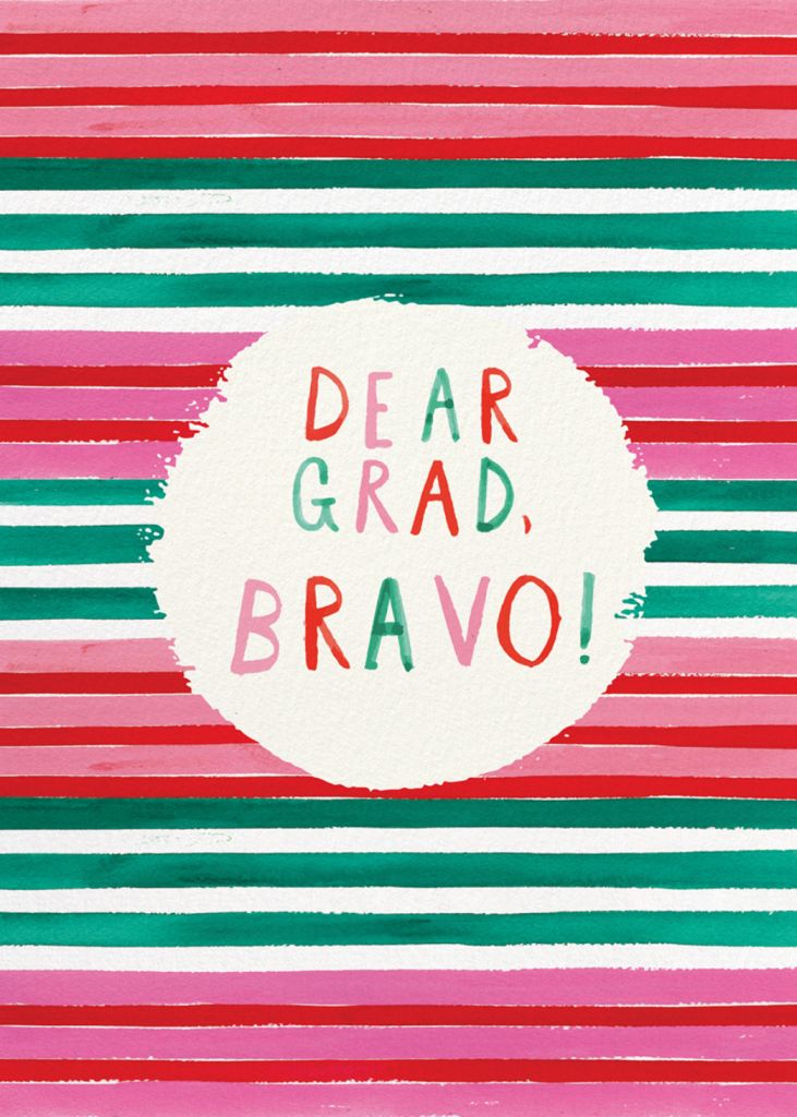 Bravo Stripes - Greeting Card | Send online instantly | Track opens