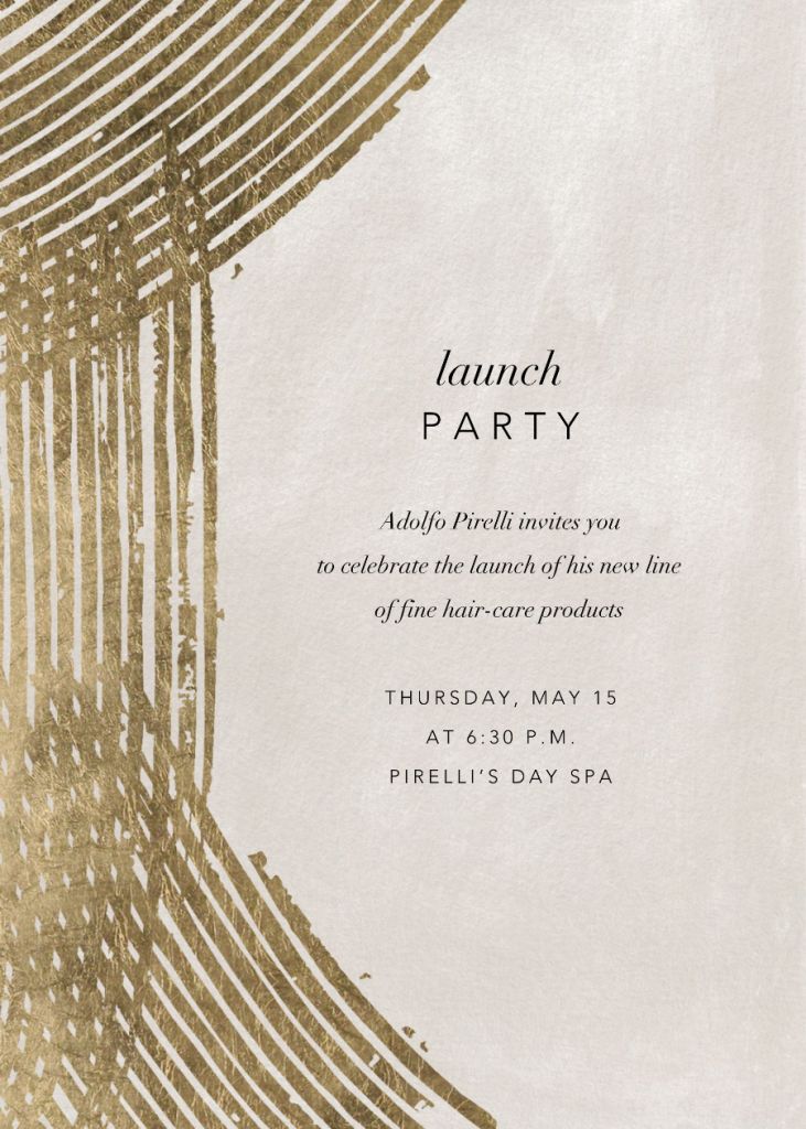 Parallax - Launch Party Invitation | Send online instantly | RSVP tracking