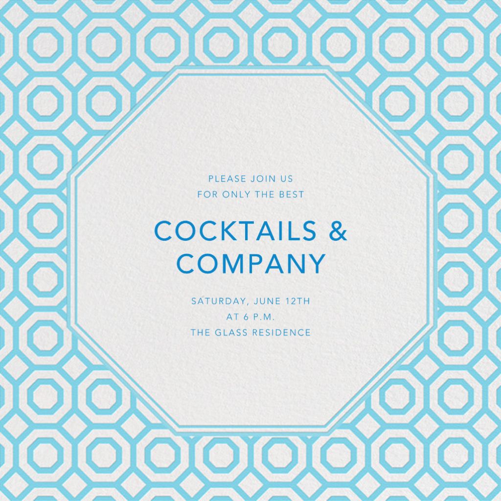 Nixon - Cocktail Party Invitation | Send online instantly | RSVP tracking