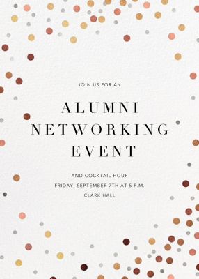 Alumni Event Invitations | Send online instantly | RSVP tracking