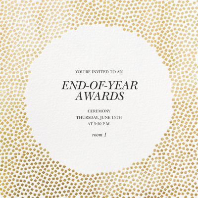 Awards Ceremony Invitations | Send online instantly | RSVP tracking