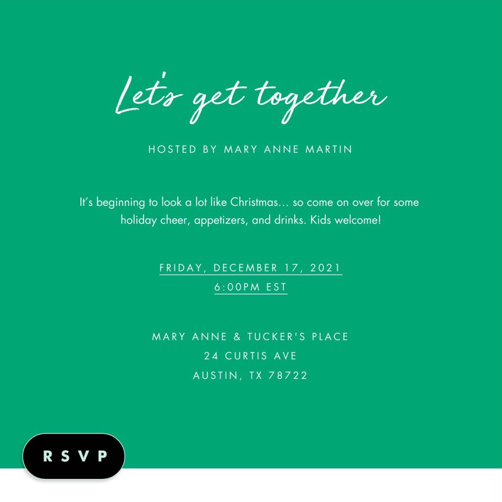 Paperless Post Flyer - Free, easy, customizable event pages