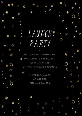 Launch Party Invitations | Send online instantly | RSVP tracking