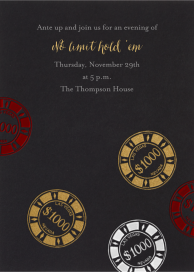 Game Night Invitations | Send online instantly | RSVP tracking