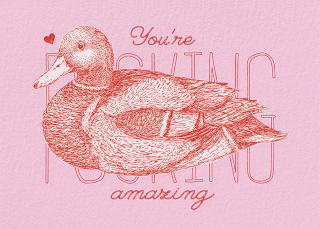 Ducking Amazing - Valentine's Day Card | Send online instantly | Track ...