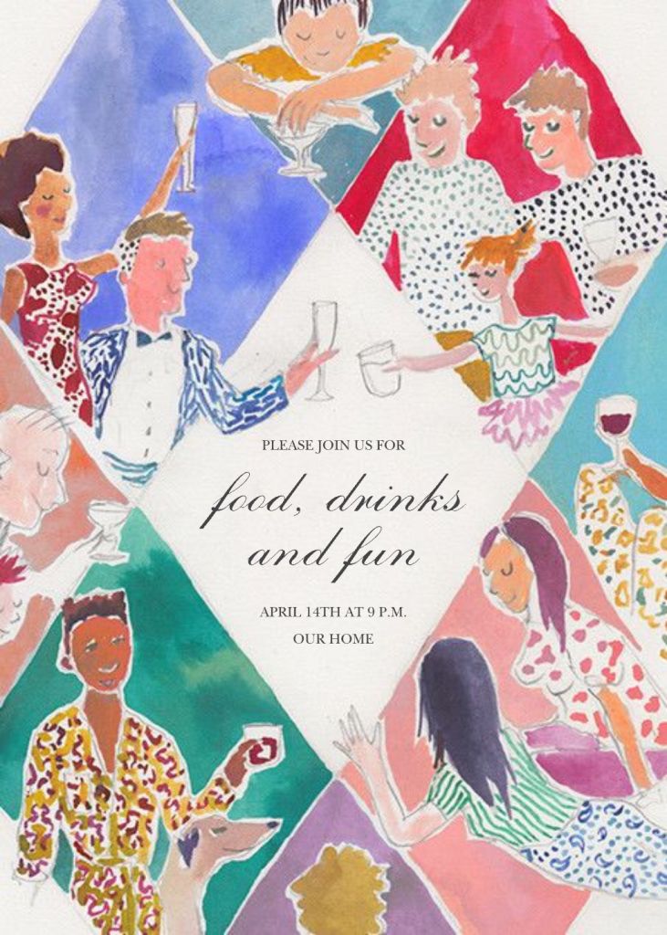 Cocktail Connection | Send online instantly | RSVP tracking