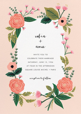 Rifle Paper Co. Wedding Invitations | Send online instantly | RSVP tracking