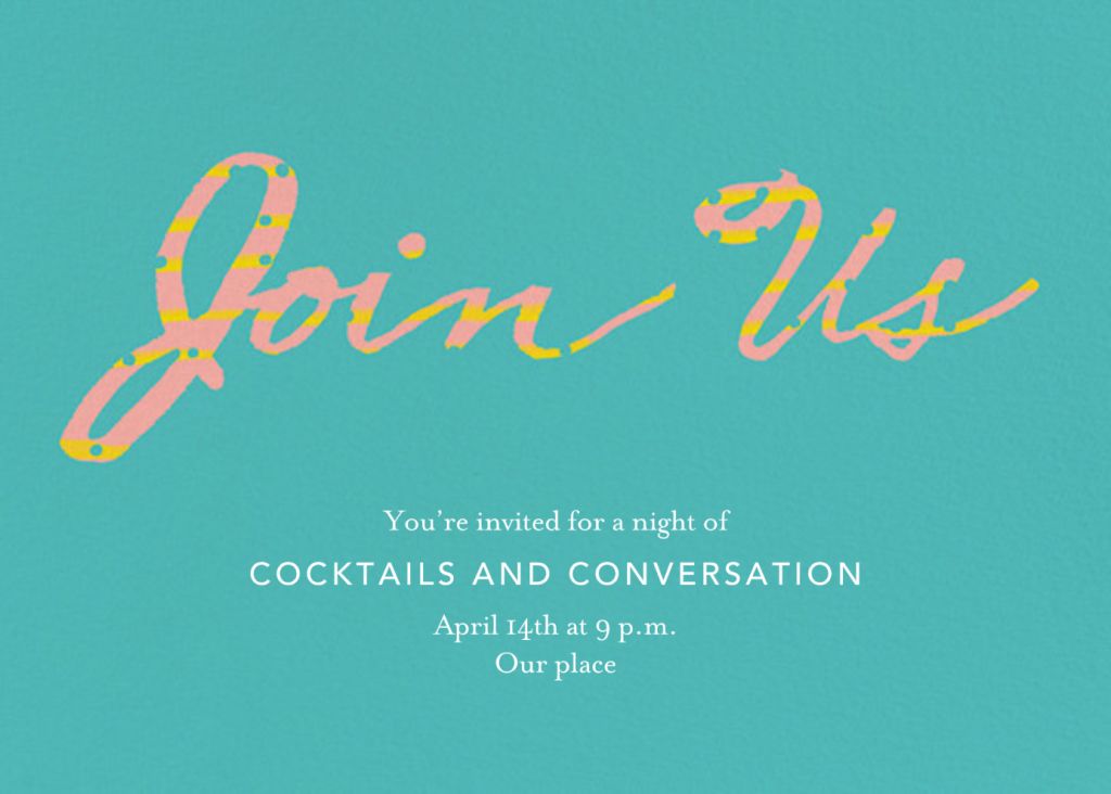 Scratchboard Welcome - Party Invitation | Send online instantly | RSVP ...