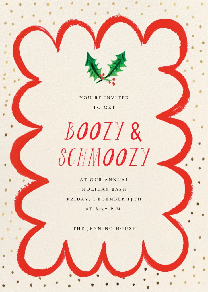 Cozy Time - Holiday Party Invitation | Send online instantly | RSVP ...