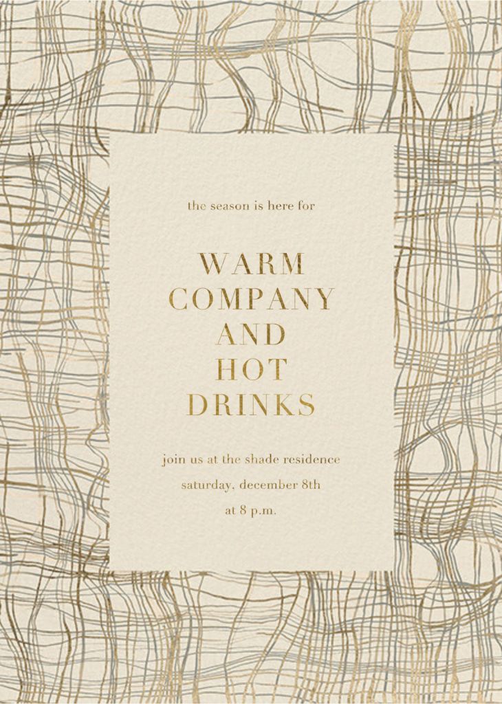 Entangle - Party Invitation | Send online instantly | RSVP tracking