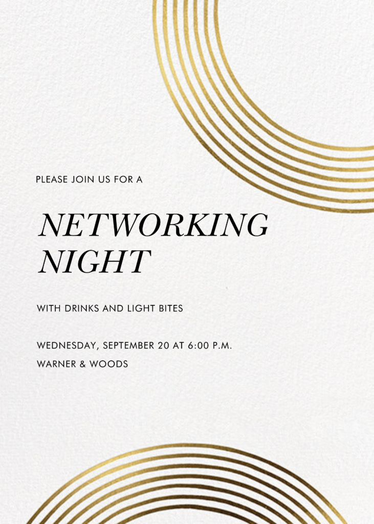 Sand Garden - Networking Event Invitation | Send online instantly ...