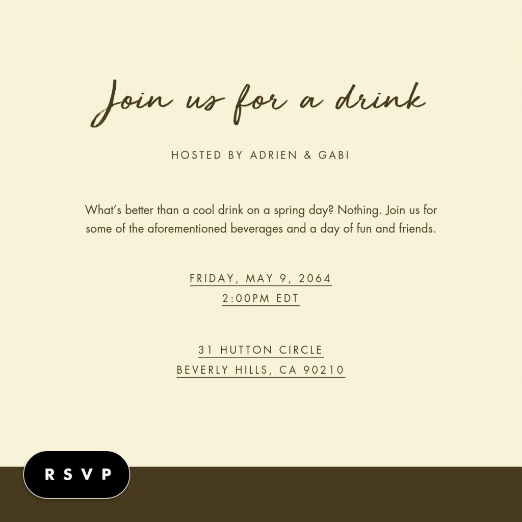 Paperless Post Flyer | Customizable & Easy Event Pages