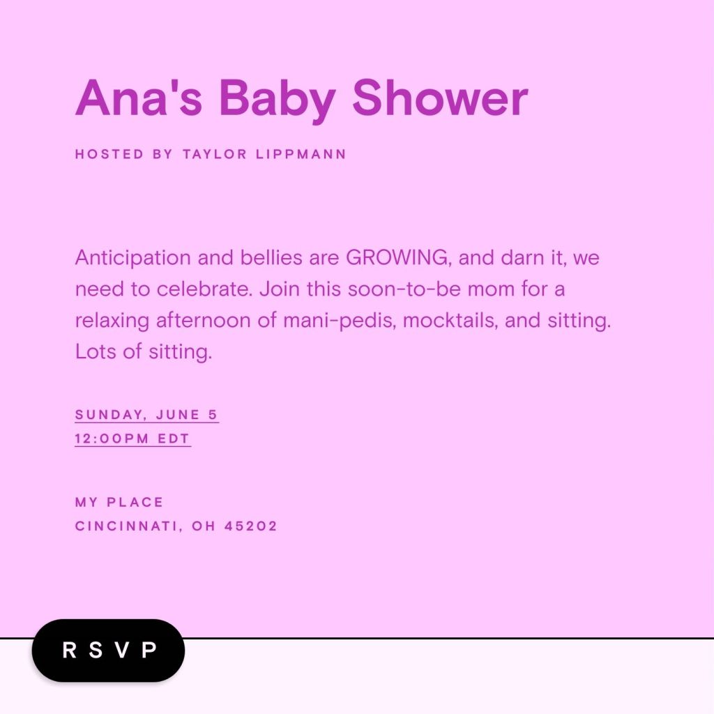 Paperless Post Flyer - Free, easy, customizable event pages