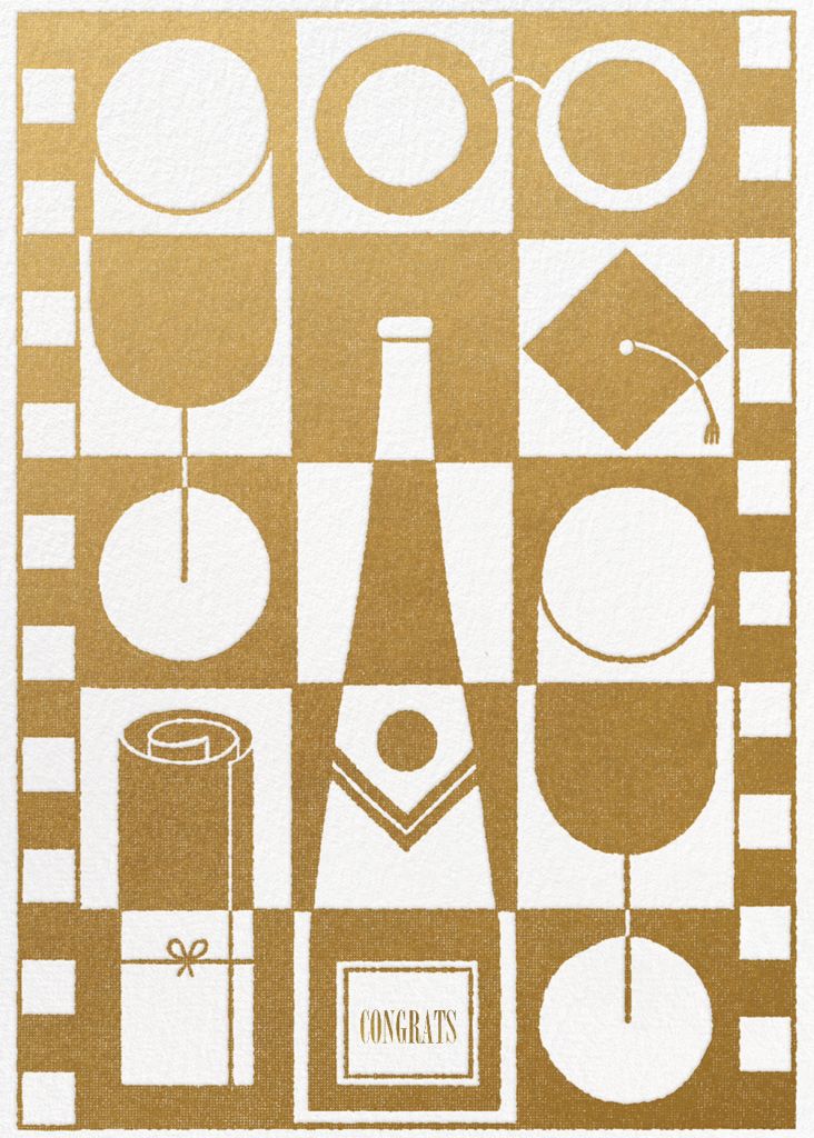 Checkerboard Grad (Greeting) - Graduation Card | Send online instantly ...