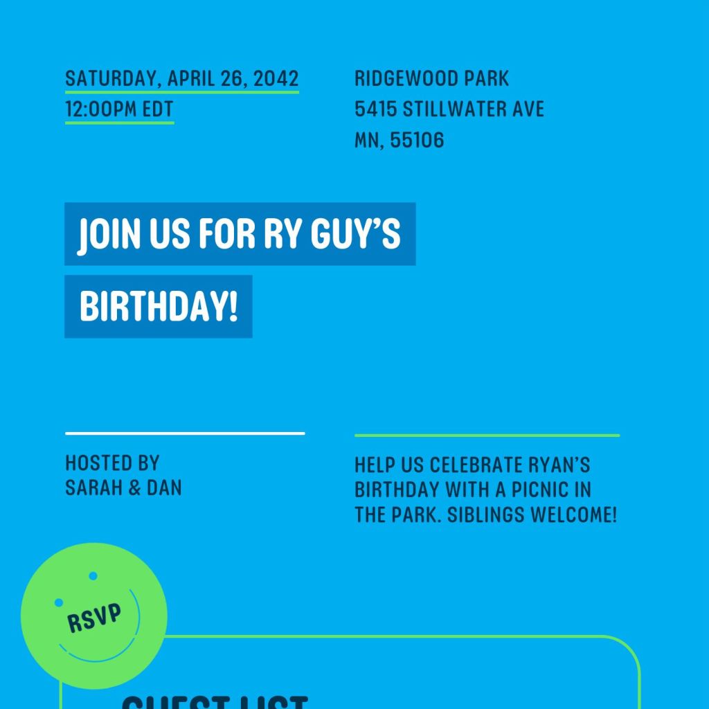 Paperless Post Flyer | Customizable & Easy Event Pages