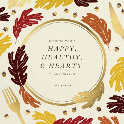 Thanksgiving Cards | Send online instantly | Track opens