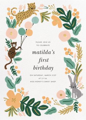Rifle Paper Co. Cards & Invitations | Send online instantly | RSVP tracking