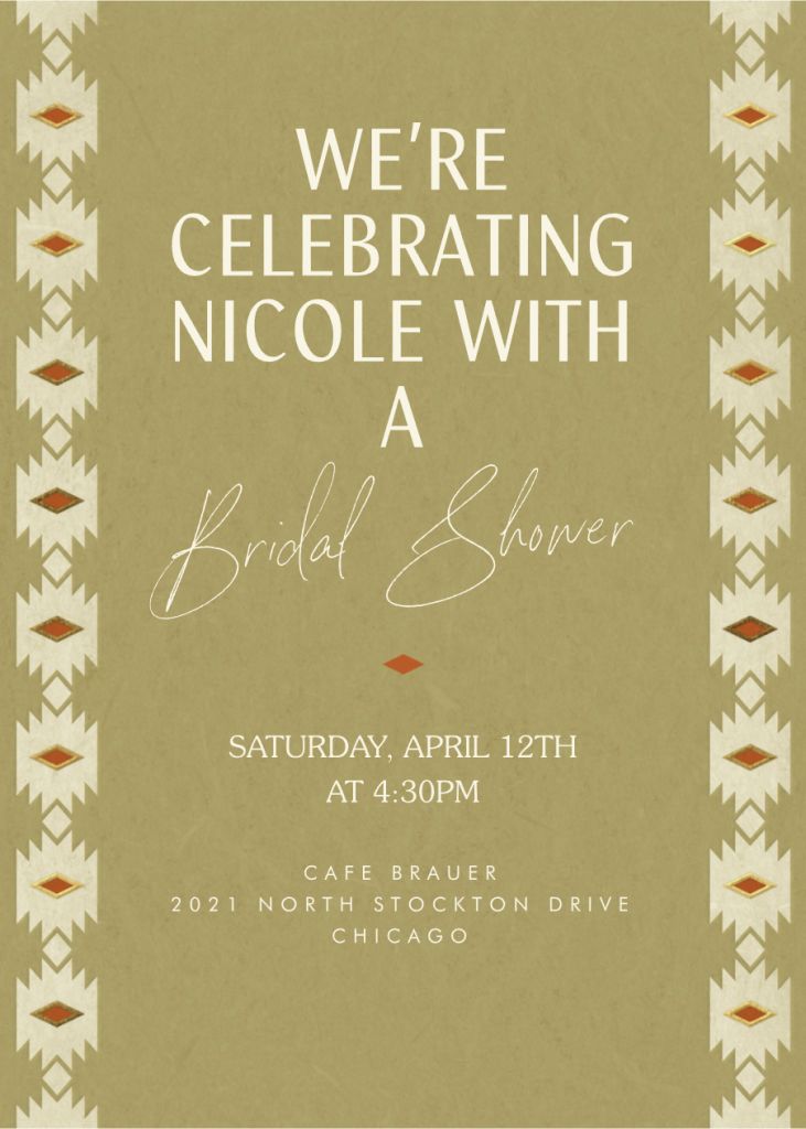 Pueblo - Bridal Shower Invitation | Send online instantly | RSVP tracking