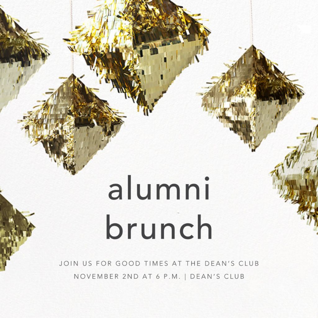 Canopy - Alumni Event Invitation | Send online instantly | RSVP tracking