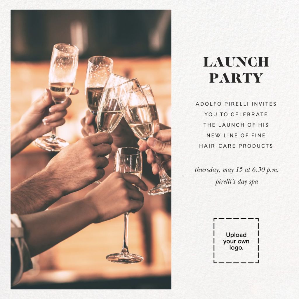 Split - Launch Party Invitation | Send online instantly | RSVP tracking