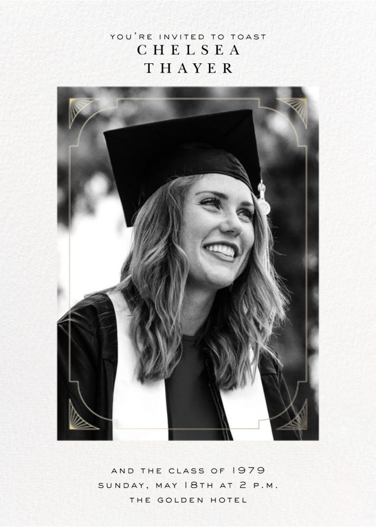 Sinclair - Graduation Party Invitation | Send online instantly | RSVP ...