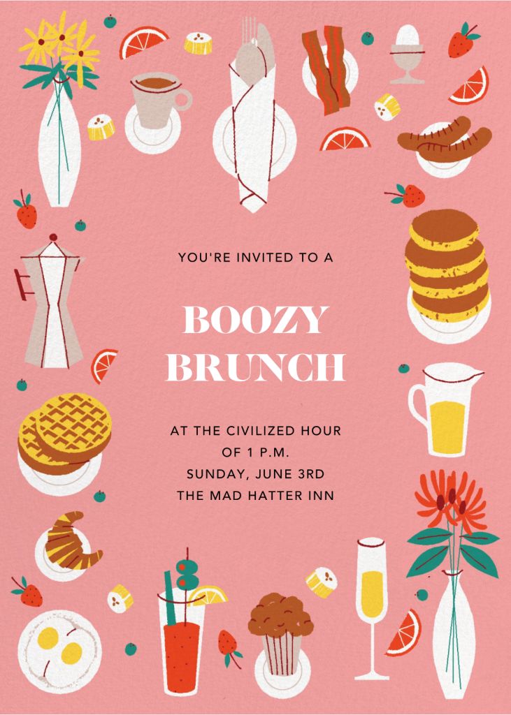 Brunch Buffet - Get-Together Invitation | Send online instantly | RSVP ...
