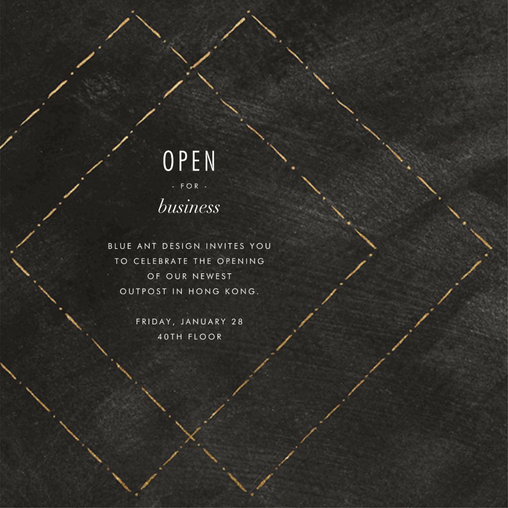 Posh - Launch Party Invitation | Send online instantly | RSVP tracking