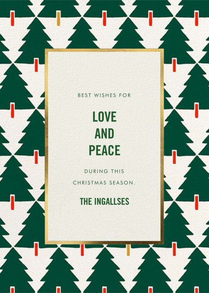Tree Tessellation Card