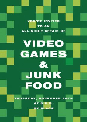 Game Night Invitations | Send online instantly | RSVP tracking