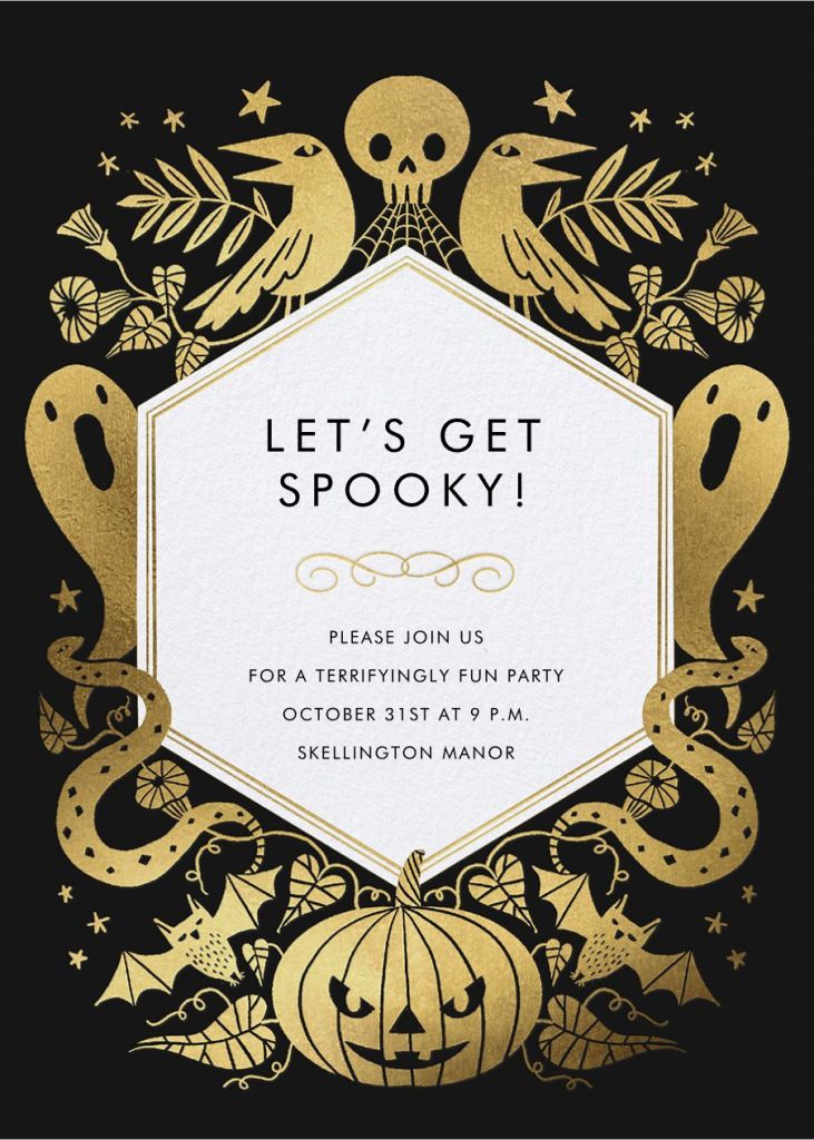 Spooky Protectors - Halloween Invitation | Send online instantly | RSVP ...