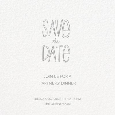 Save the Date for Business Events | Send Online & Track Opens