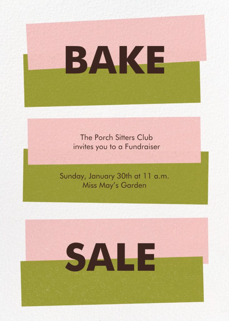 Conceptual Cake - Fundraiser Invitation | Send online instantly | RSVP ...