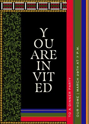 Dinner Party Invitations | Send online instantly | RSVP tracking