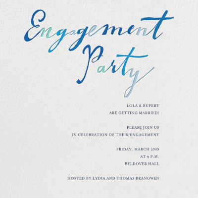 Engagement Party Invitations | Paperless Post