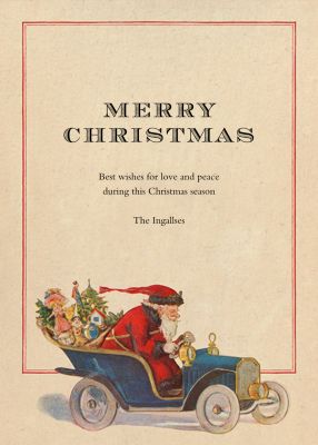 Santa Claus Christmas Cards | Send online instantly | Track opens