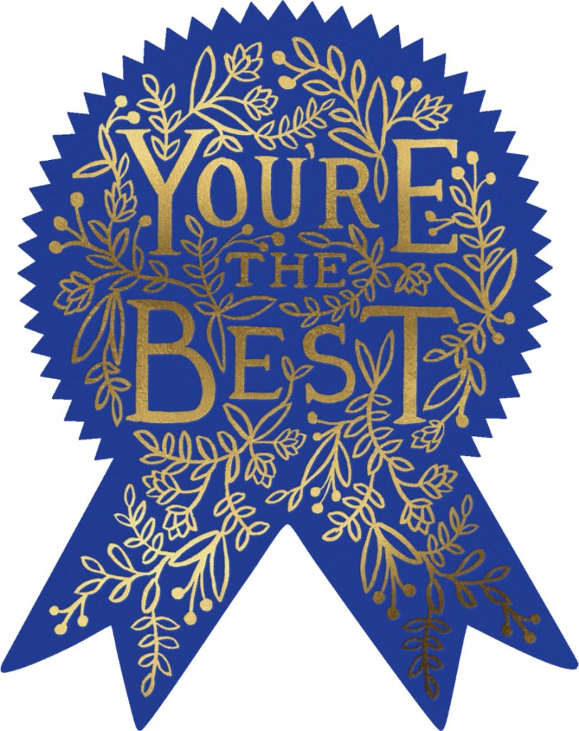 First Place Card